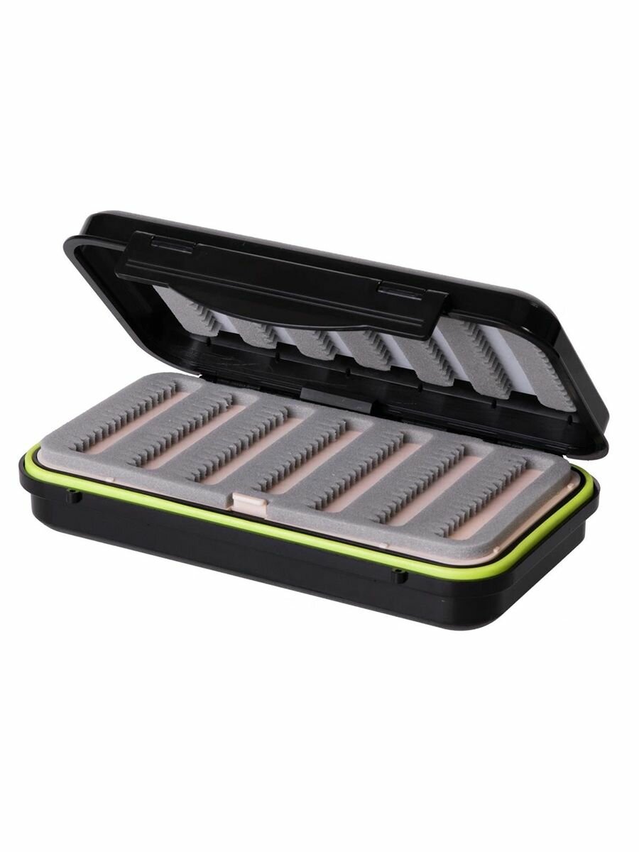 Коробка для мушек, мормышек Nisus 20х11х5 см, черная