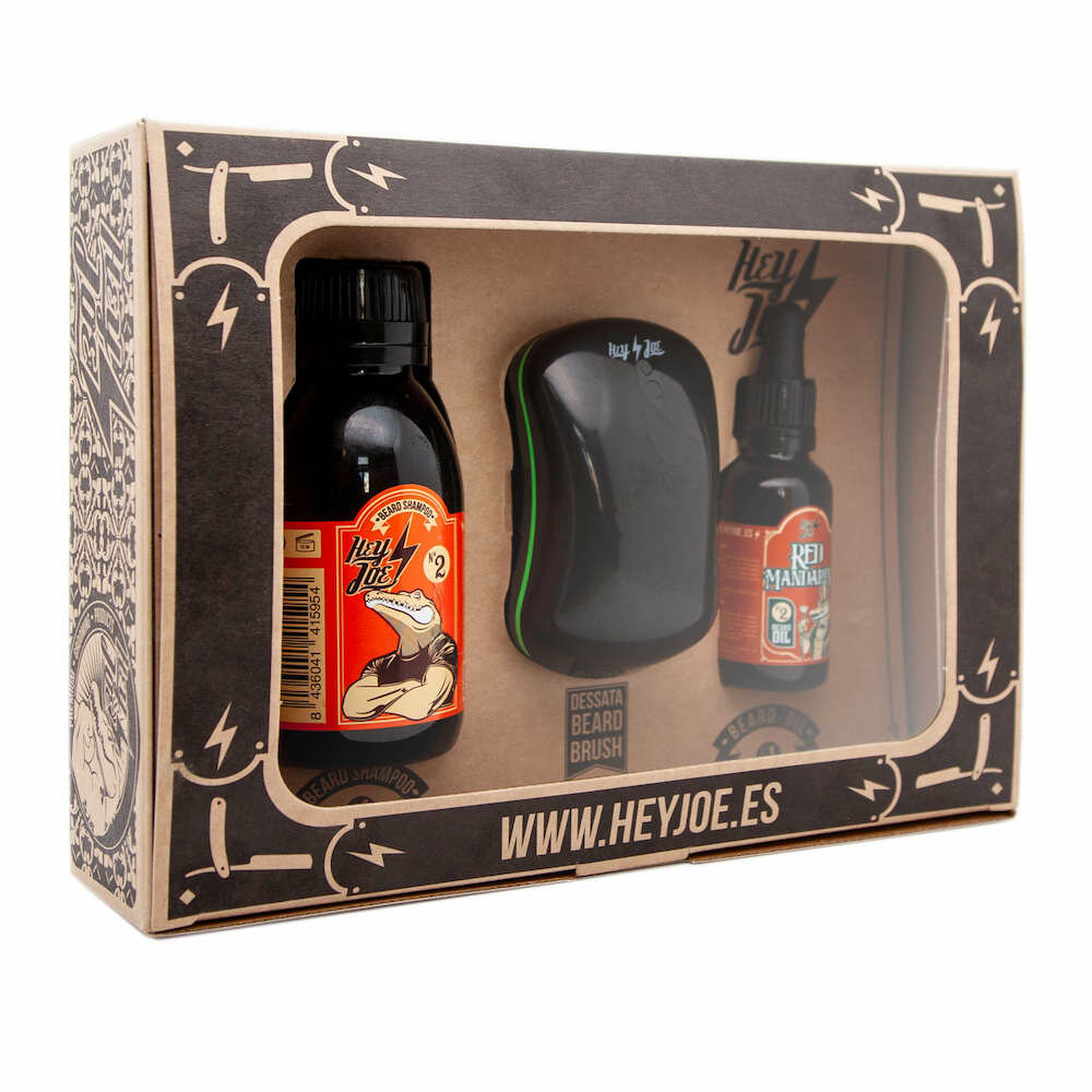 Hey Joe! Bearded Survival KIT Nº 2 Red Mandarin - Набор для бороды