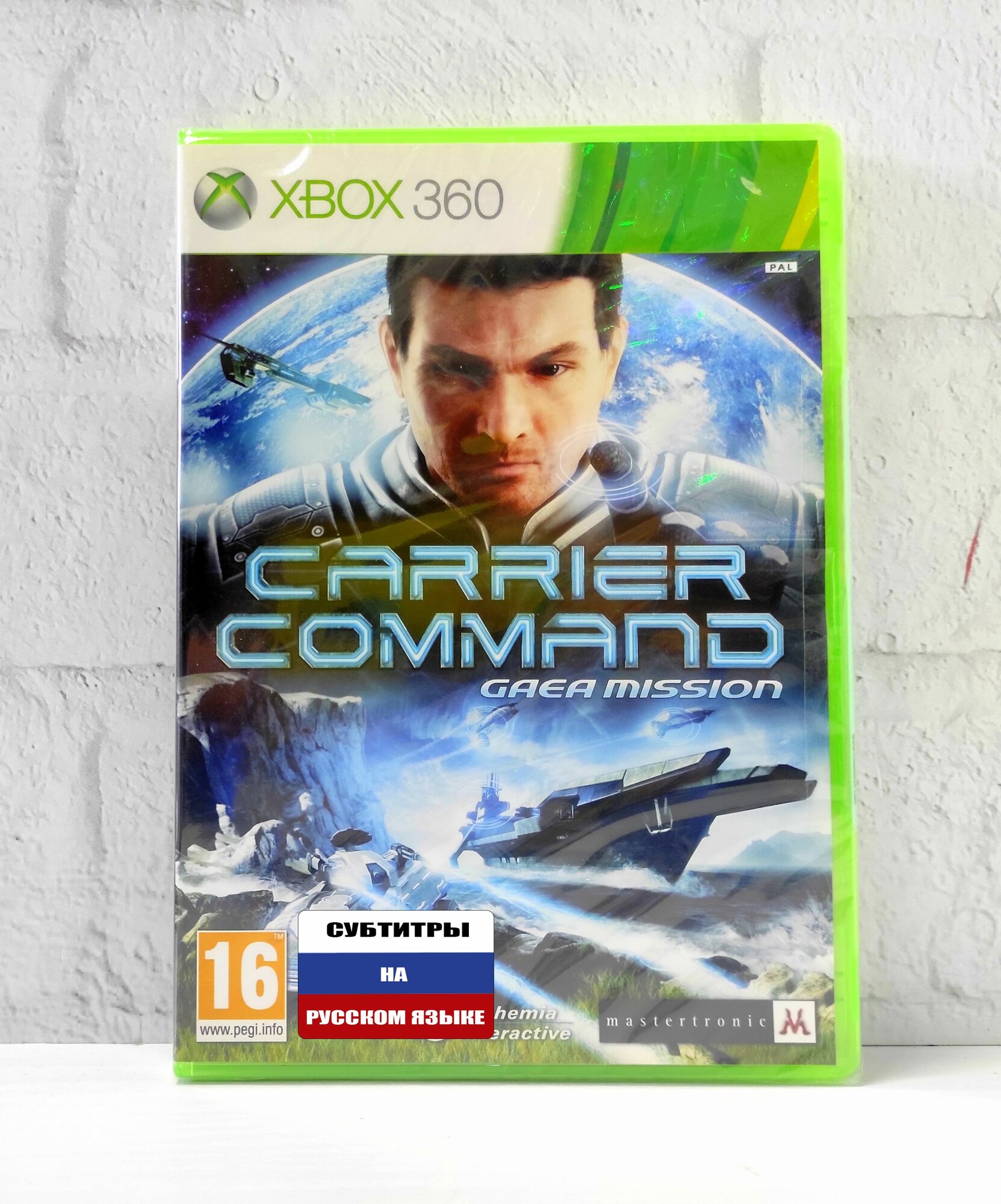 Carrier Command Gaea Mission Русские субтитры Видеоигра на диске Xbox 360