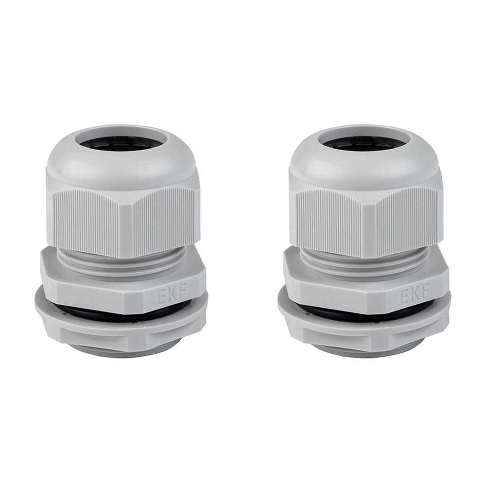 Сальник PG 21 для кабеля диаметром 13-18 мм IP54 пластиковый серый (40 шт.)