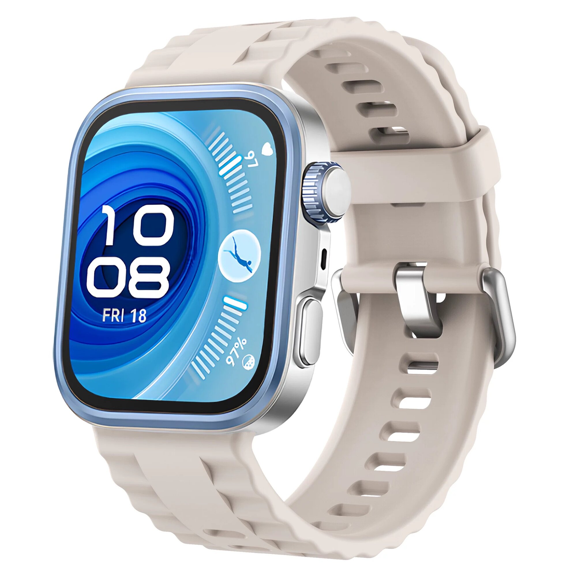 Для часов Huawei Fit4Pro иликоновый ремешок， Fit3/4 Летний аэрозольный силиконовый ремешок Huawei новый ремешок
