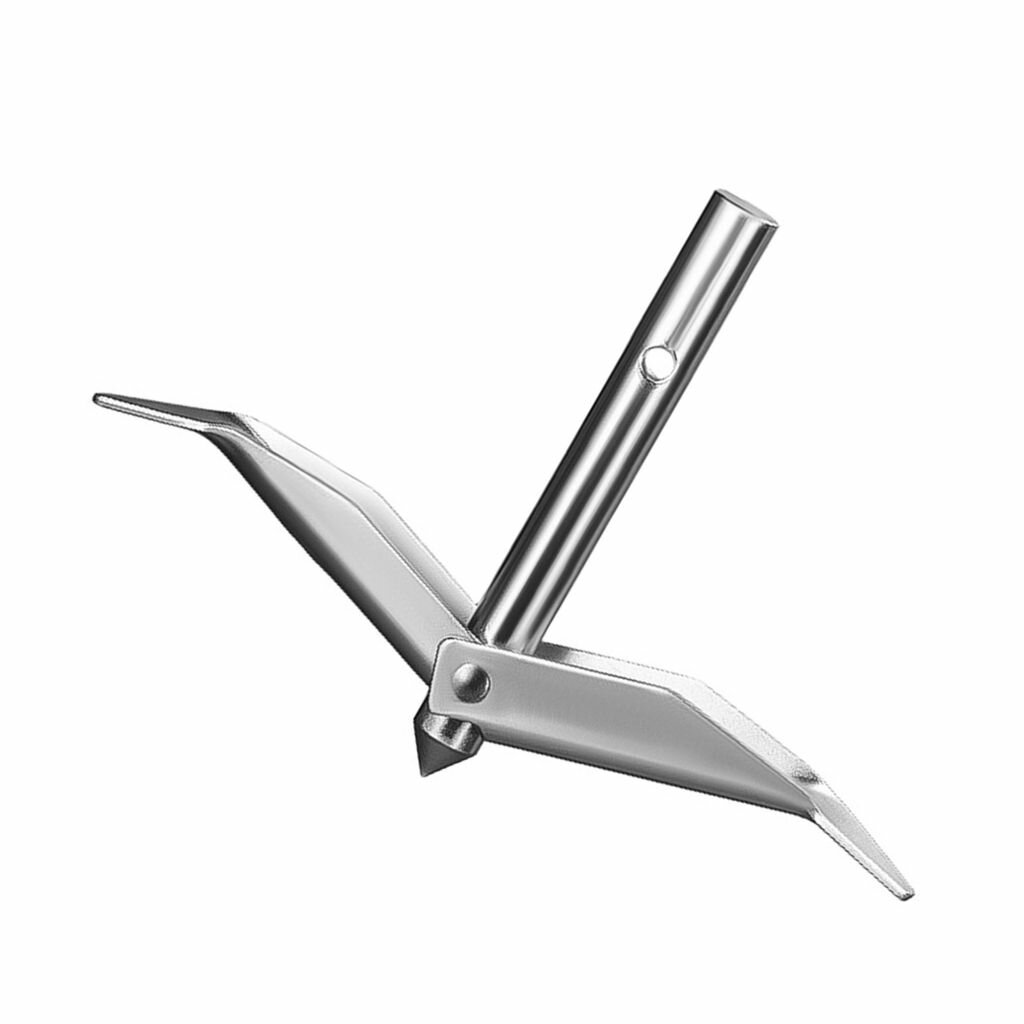 Садовый инвентарь, Серебряные 10 см грунтовые анкеры для пленки теплиц