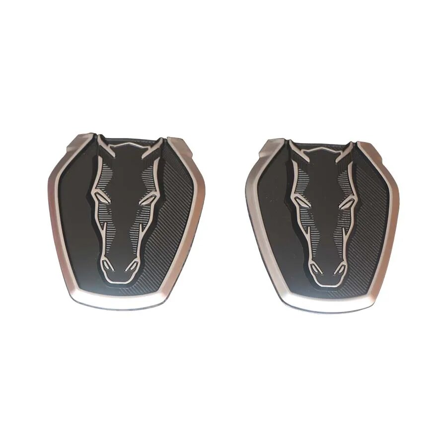 Значок на крыло для Ford Mustang Dark Horse S650 2.3T EcoBoost 2015-2024, логотип задней двери, автомобильные аксессуары Badge X2