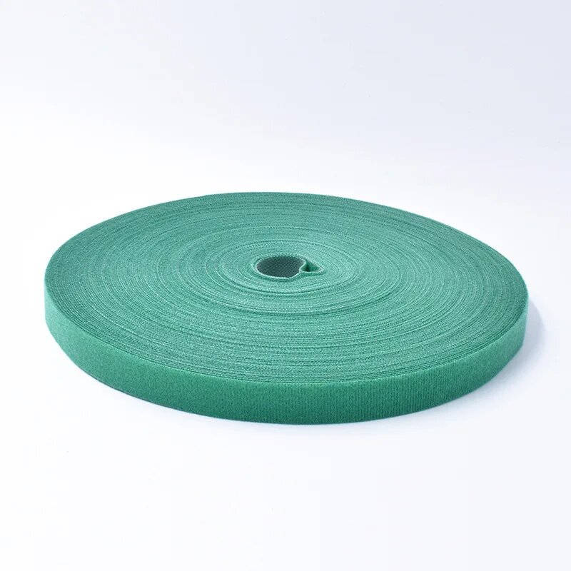 Кабельные стяжки липучки 50 м, полиэстер/нейлон Зеленый, 20mmX50meters, green