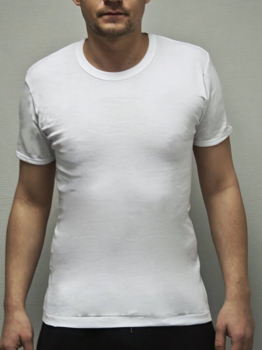 Футболка Хлопковая футболка с коротким рукавом