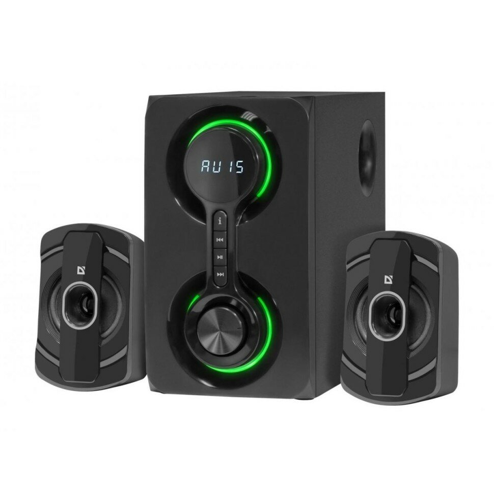 Акустическая система 2.1 DEFENDER Eclipse 40Вт, BT/FM/MP3/SD/USB/AUX/RC (65593)