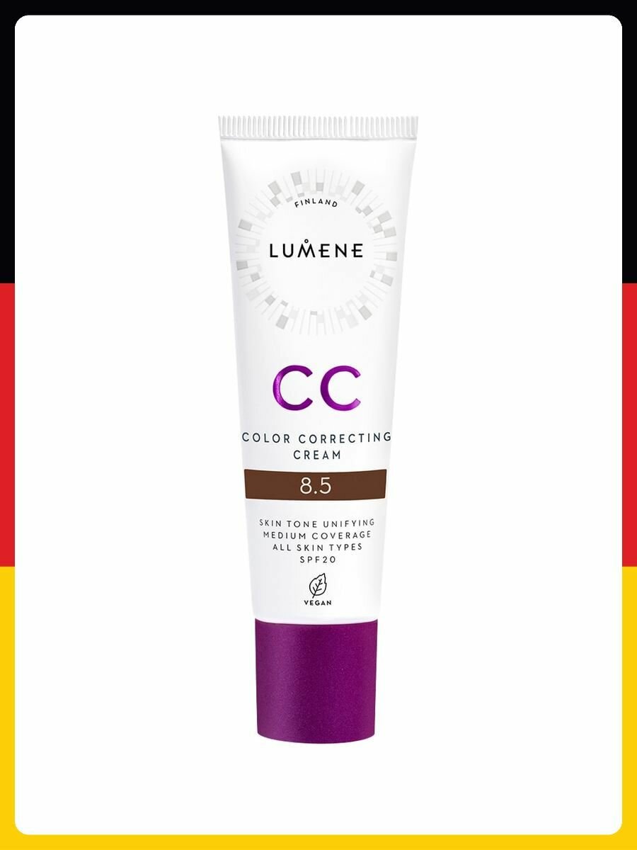 Крем-корректор цвета Lumene CC SPF20 CC Cream, 30 мл 8.5