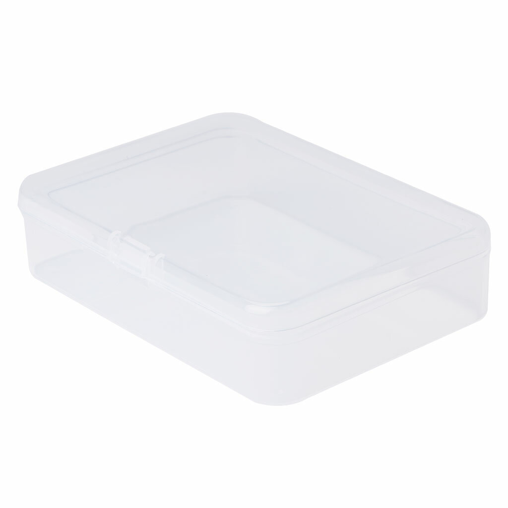 Прямоугольный прозрачный ящик для хранения C1052 (10*7*2.3 СМ)