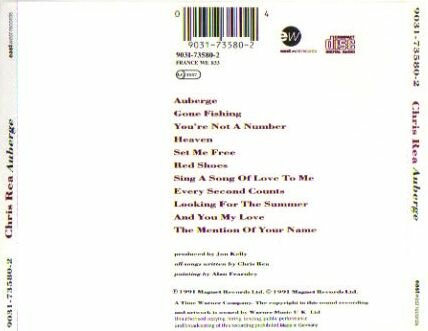 Диск Chris Rea: Auberge (1 CD) — фото 1