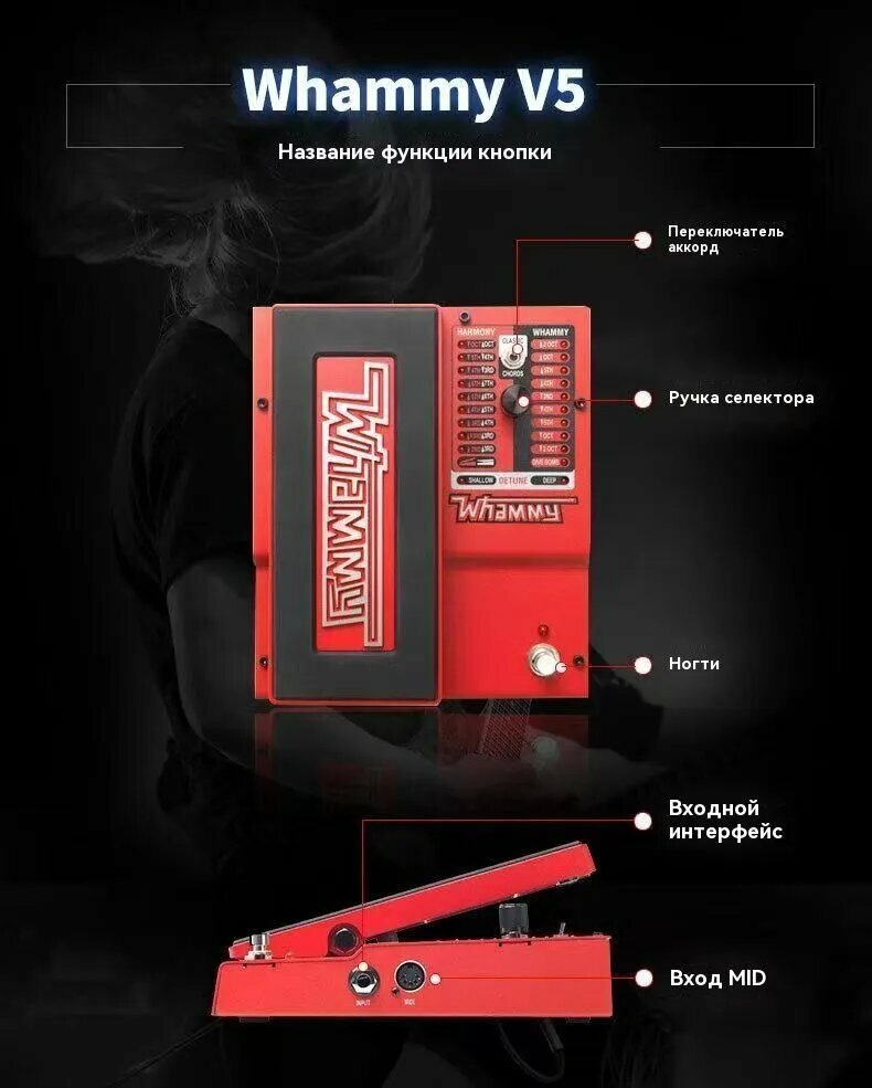 Процессор эффектов для электрогитары Digitech Drop — фото 1