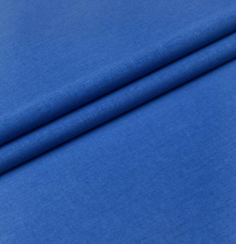 Бязь ГОСТ синий василёк (01), ширина 150 см, 100% хлопок, пл. 142 г/м2