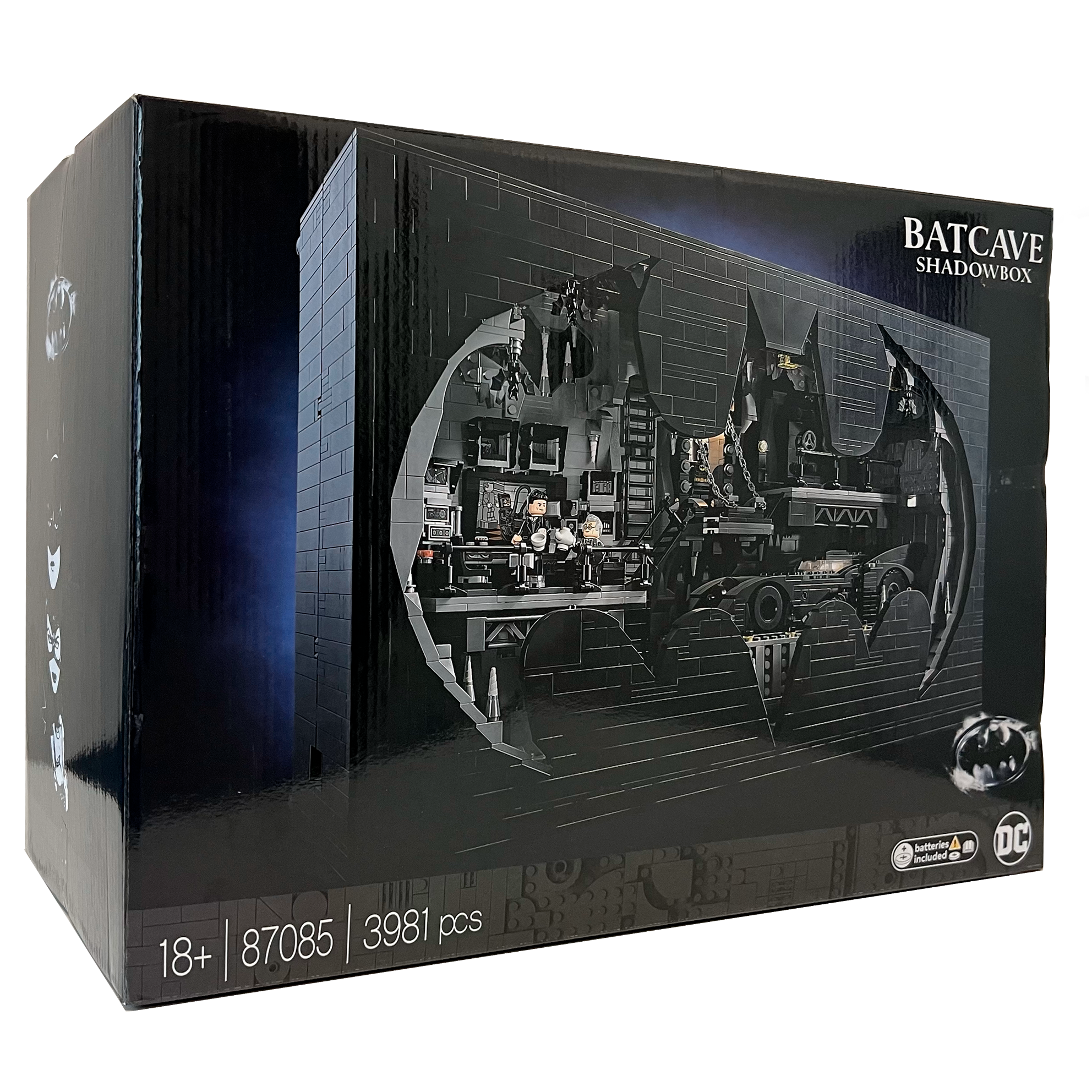 Конструктор Бэтман Пещера Бэтмена - Теневой Ящик 87085 Набор Бэтпещера Супер Герои Ваtmаn 3981д