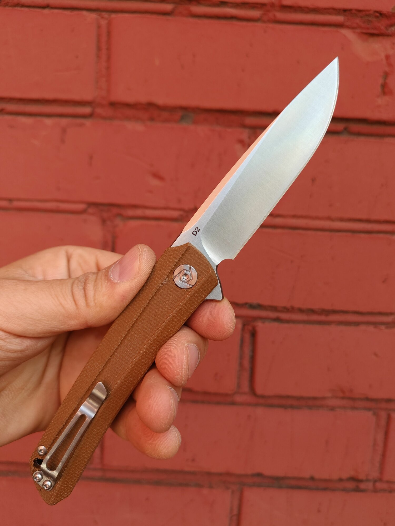 CH KNIVES Складной нож флиппер CH3002 сталь D2, длина лезвия 9.7 см