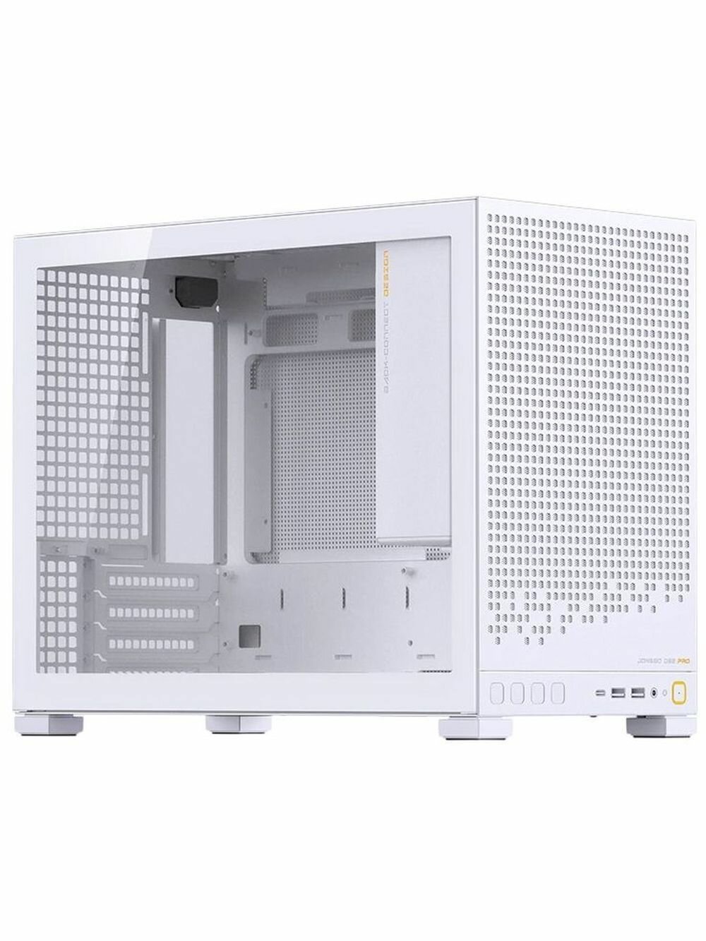 Корпус для ПК без БП и вентилятора JONSBO D32 Pro White, официальная гарантия