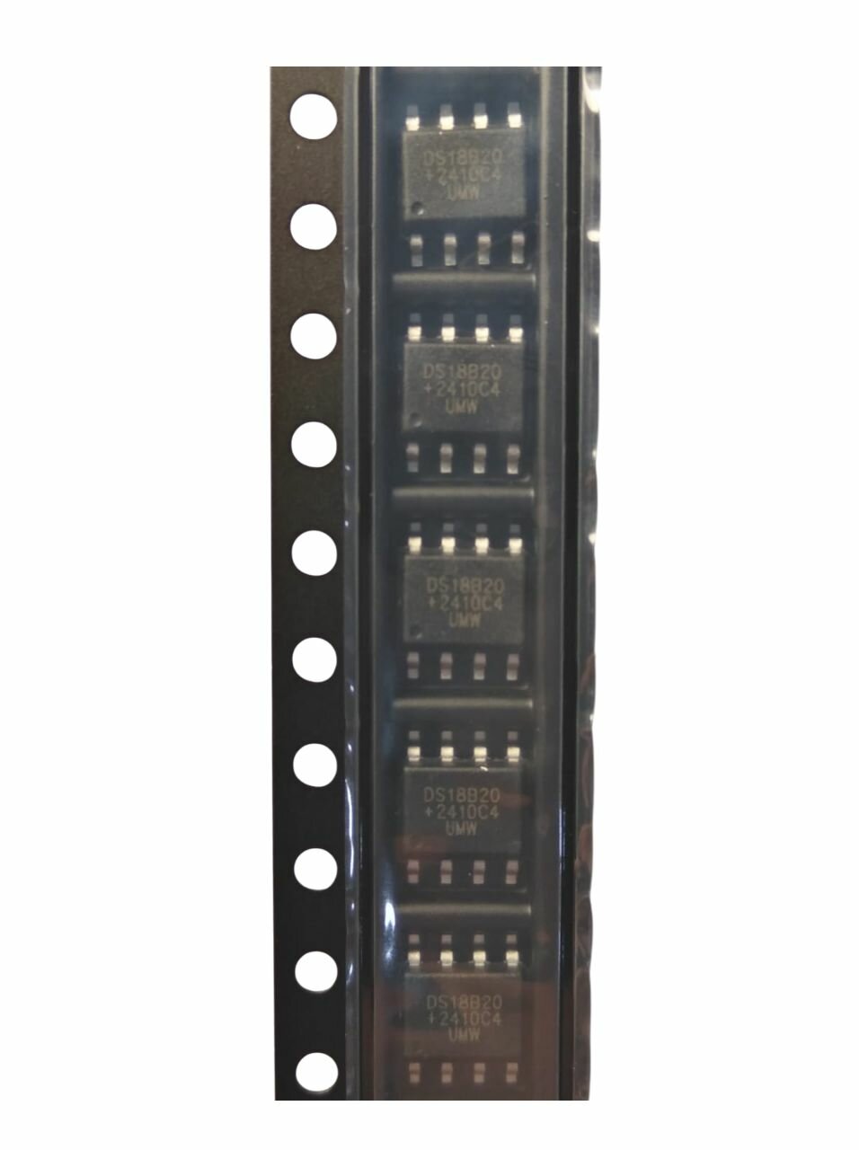 Микросхема DS18B20Z, цифровой датчик термометры, 1-Wire, -55.125C, SIOC-8 - 5 штук