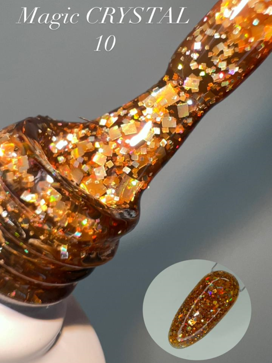 Гель-лак FOR YOU Magic Crystal № 10