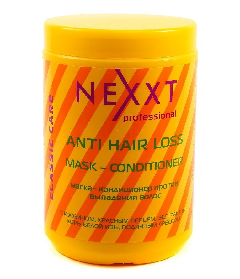 Маска для волос Nexprof (Nexxt Professional) Classic Care Anti Hair Loss Mask Conditioner, Маска-кондиционер против выпадения волос, 1000 мл