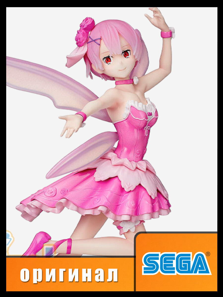 Оригинальная фигурка Ram от Sega из аниме Re: Zero / Рам «Жизнь в альтернативном мире с нуля» 22 см