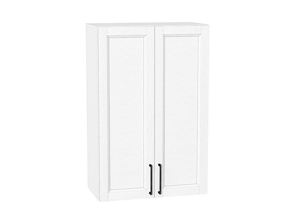 VVT Шкаф верхний с 2-мя дверцами Сканди Белый, White Silkwood, 920, 600 В*Ш*Г 920*600*320, фасад МДФ White Silkwood, корпус Белый White Silkwood