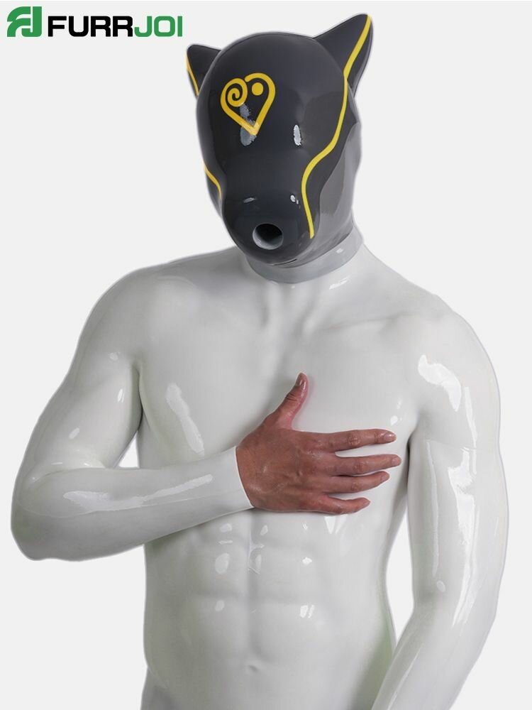 Furrjoi Силиконовая собака Ido с рисунком