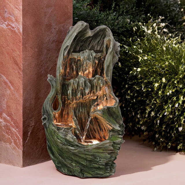 Садовый фонтан Уинслоу 72 см с LED подсветкой, Winter Deco, 4080309