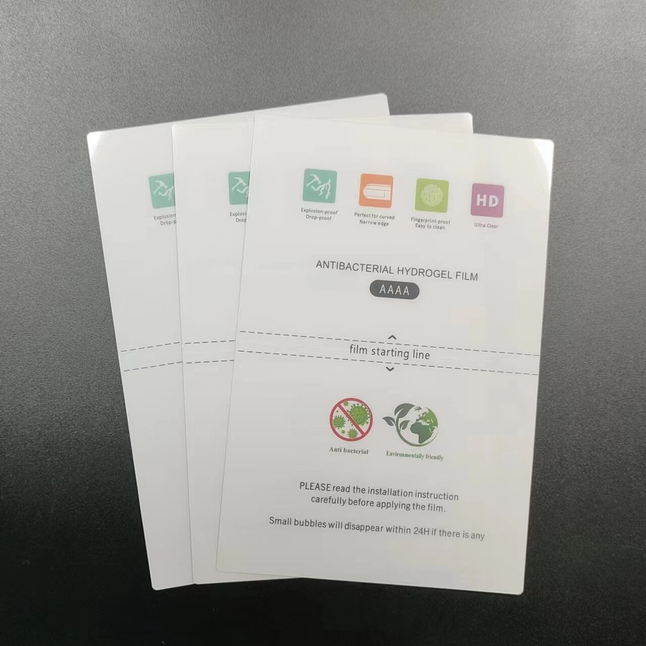 Интеллектуальная пленка машина для резки HD TPU для резки 4 слоя водяного конденсата Anti-bacterial (антибактериальная