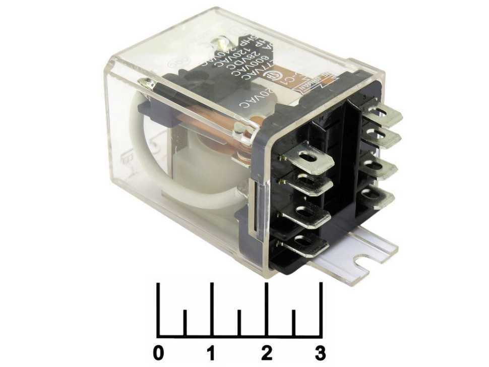 Реле ~220V 25A/277V 735-2C-C1