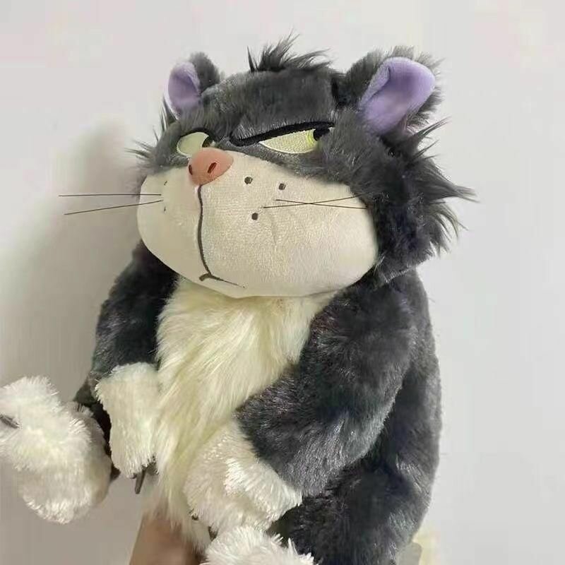 Мягкая игрушка плюшевый кот Люцифер из мультика Золушка 45cm -enj