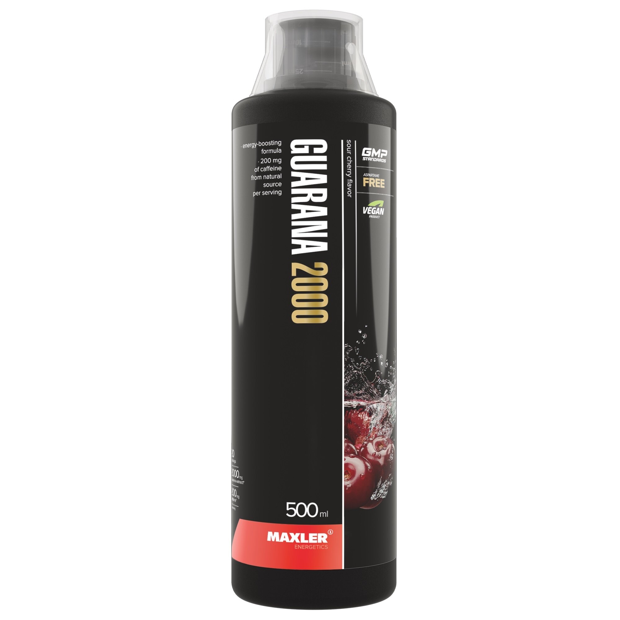 Гуарана Guarana 2000 500 мл (Maxler) Вишня