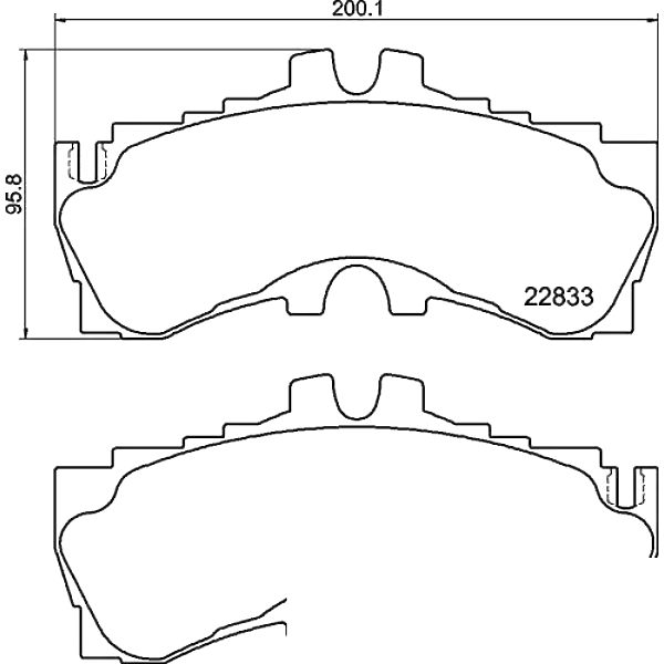 BREMBO P 83 180 колодки тормозные дисковые Lexus (Лексус) ls (_f5_) 500 awd (vxfa55_) 2017-