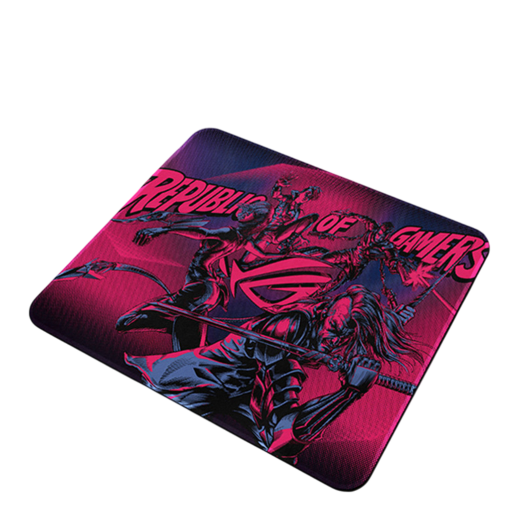 Коврик компьютерный для мыши маленький ASUS ROG 300х250х4мм ASUS-40