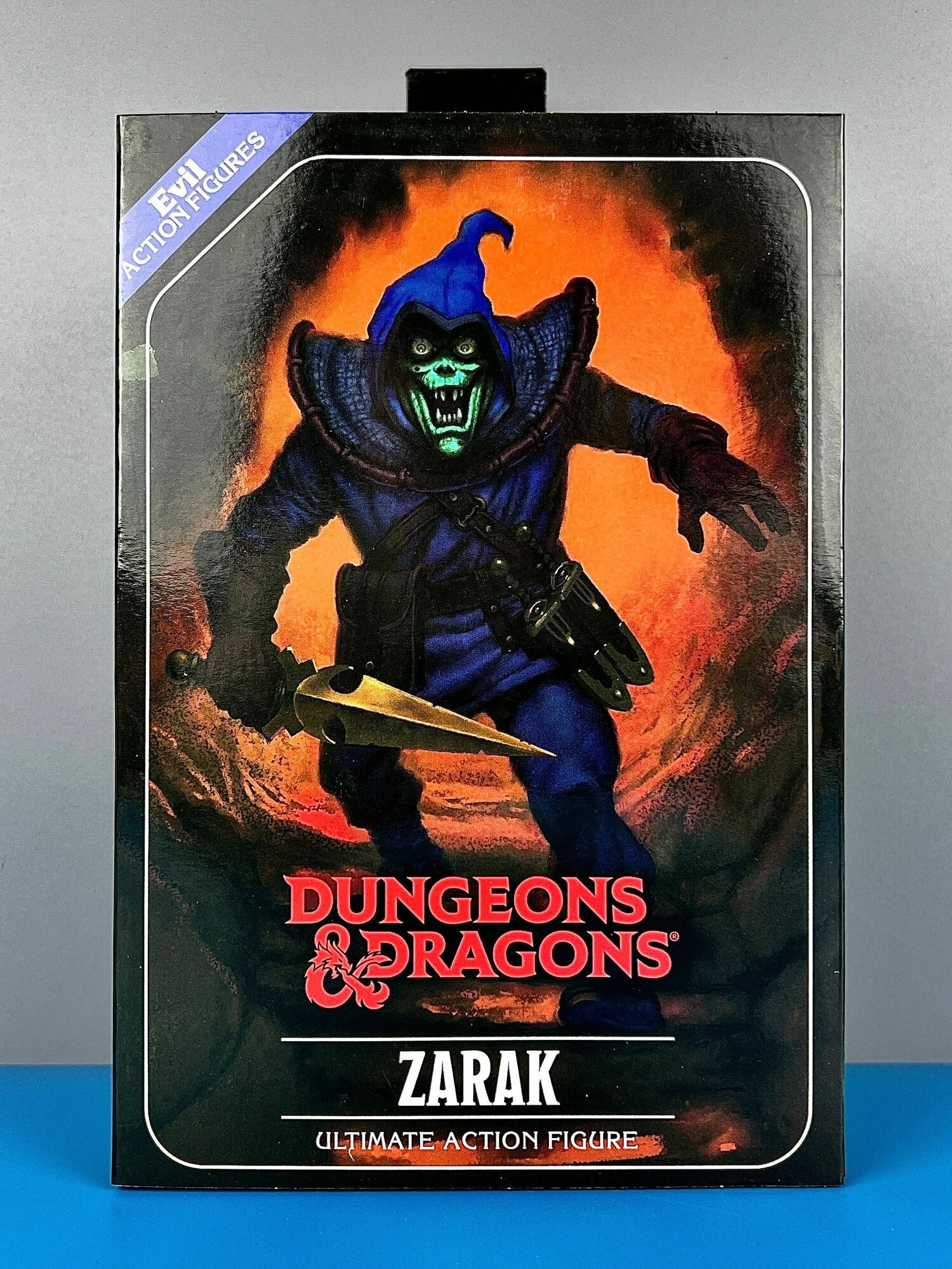 Фигурка Zarak, Dungeons & Dragons, DnD / Оригинал Neca, 15 см. / Злой Колдун Полуорк Зарак, Подземелья и Драконы, ДнД