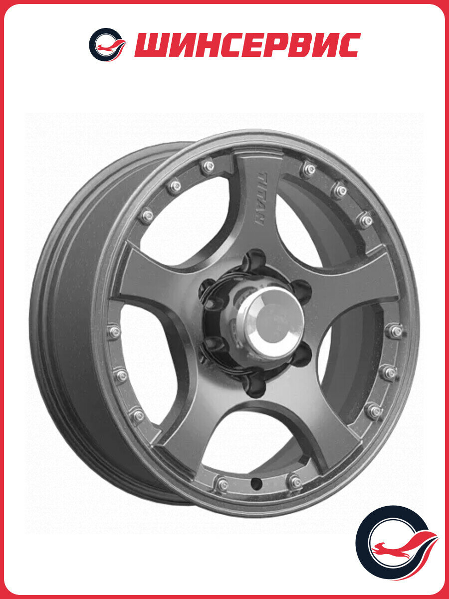 Литой колесный диск Скад Титан R16x7.0J 5x139.7 ET20 ЦО109.7 для автомобиля