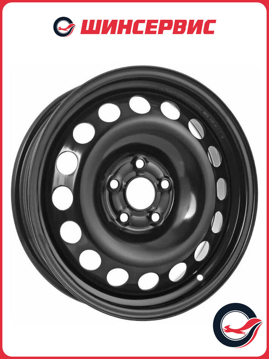 Стальной диск TREBL R-1733 R16x6.5J 5x114.3 ET45 ЦО54.1