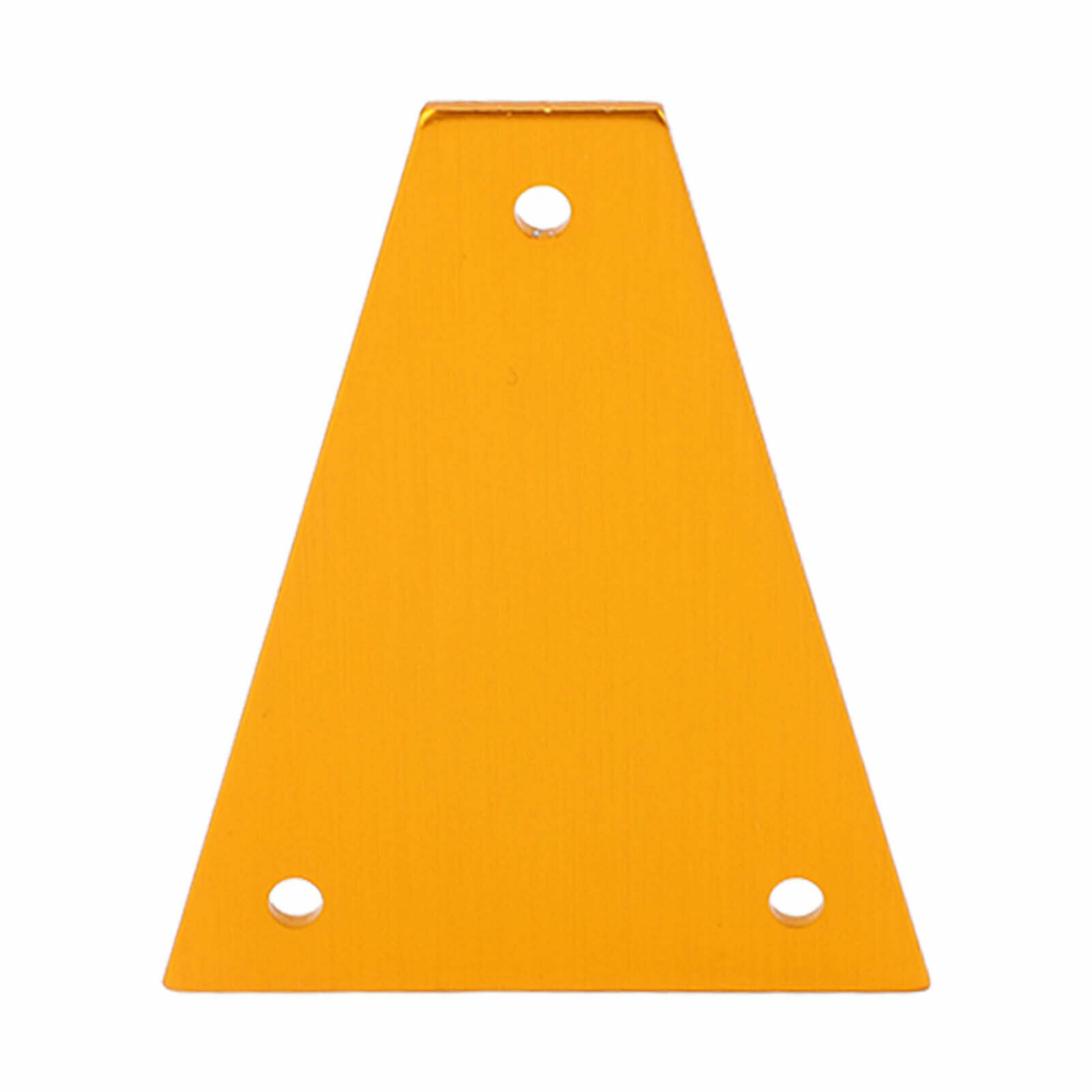 Накладка на анкерный стержень гитары, 3 отверстия, металлическая, железная, запчасти и аксессуары для электрогитар, золотистая.