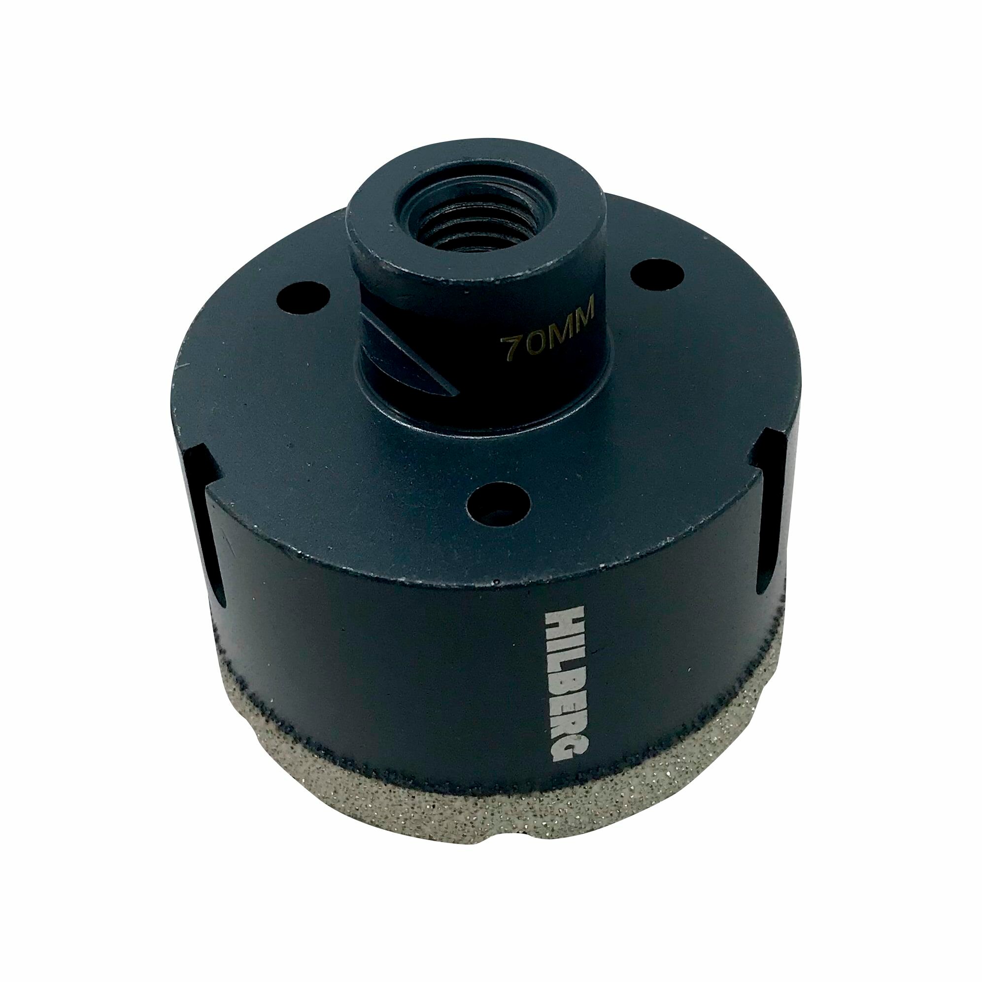 Сверло корончатое алмазное Hilberg Super Hard вакуумного спечения М14 для гранита, мрамора, керамогранита