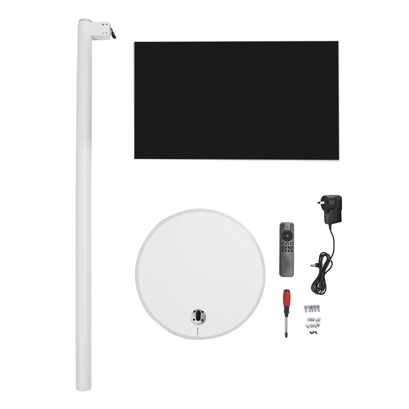 21,5 -дюймовый мобильный сенсорный экран TV 2,4G 5,8G Bluetooth Portable Smart 4GB 64GB Беспроводная проекция