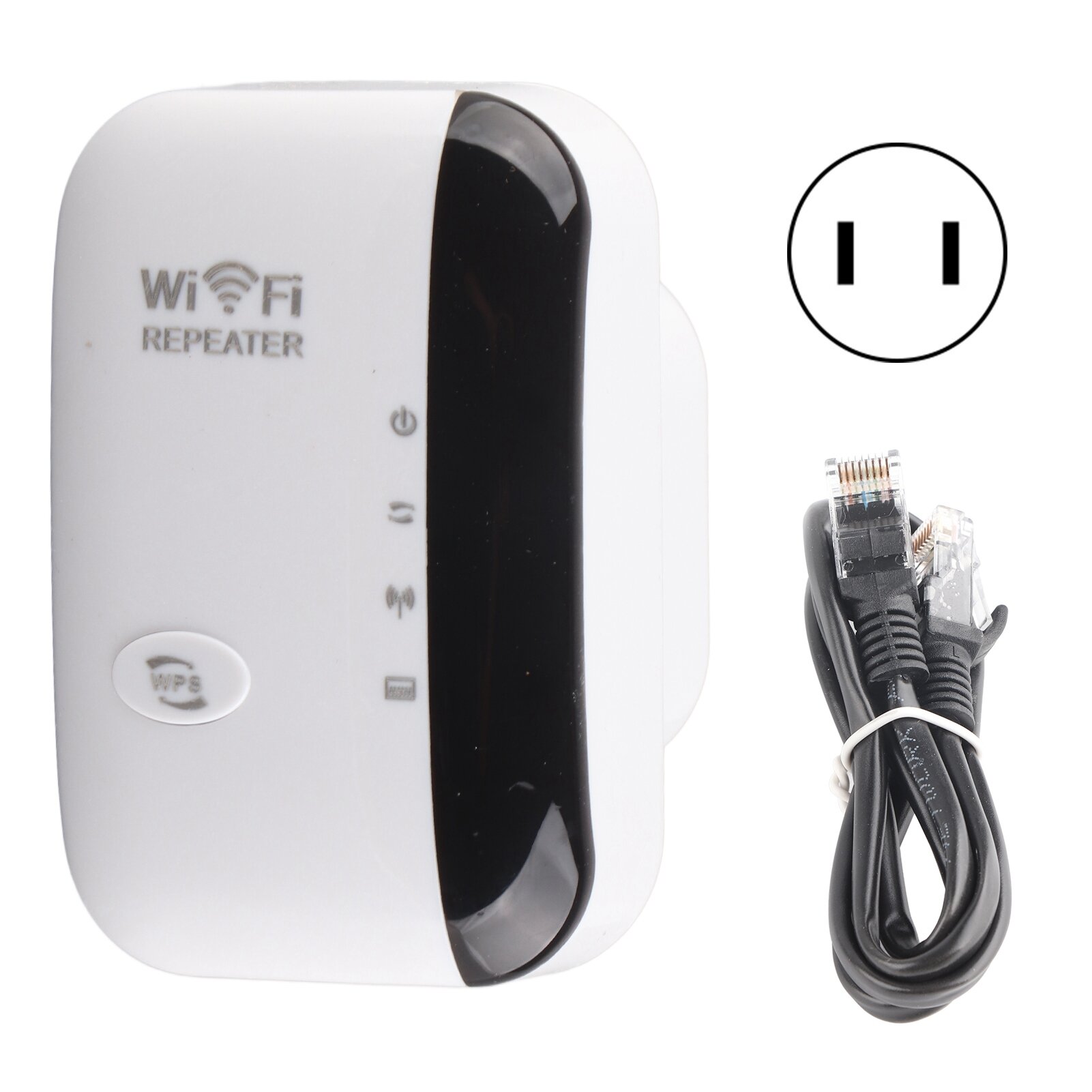 Беспроводной Wi-Fi ретранслятор 300 Мбит/с, усилитель сигнала Wi-Fi, супербустер, вилка стандарта США.