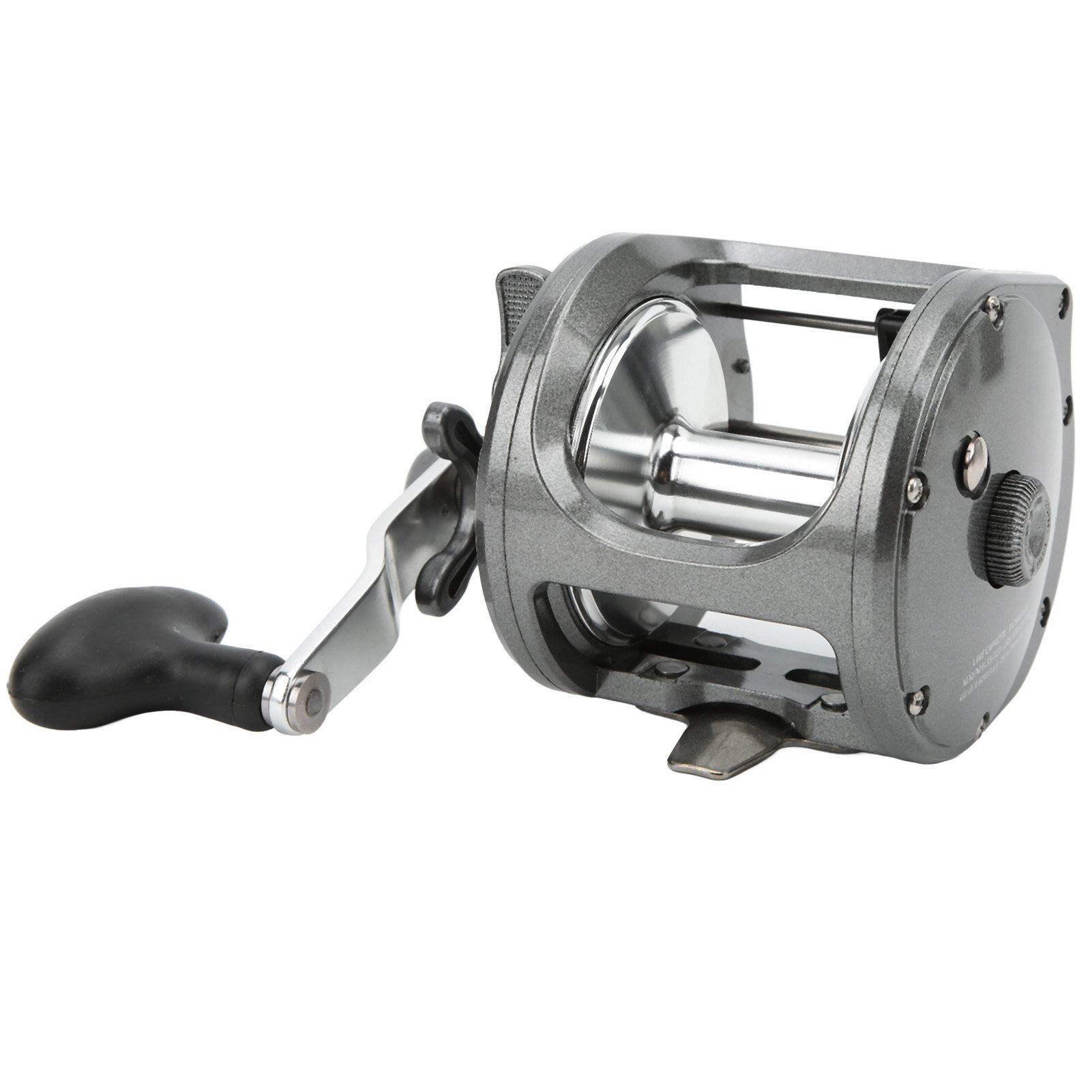 Катушка для троллинга BC9000L Metal Trolling Drum Fishing Reels 3.6:1 Левша