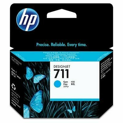 Картридж HP Europe/CZ130A/Чернильный/голубой/№711/29 мл