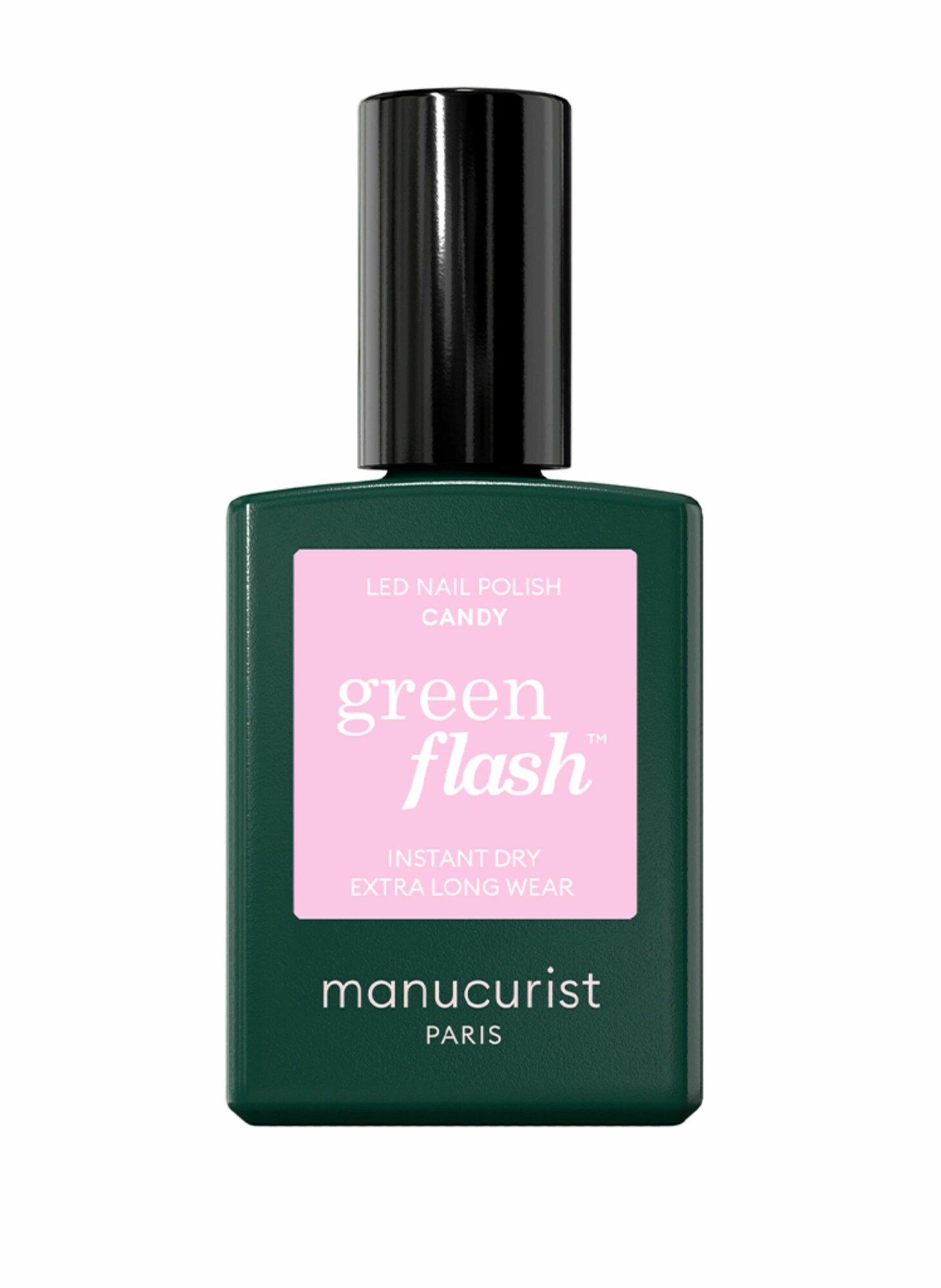 Manucurist Лак для ногтей GREEN FLASH - LED NAIL LACQUER CANDY