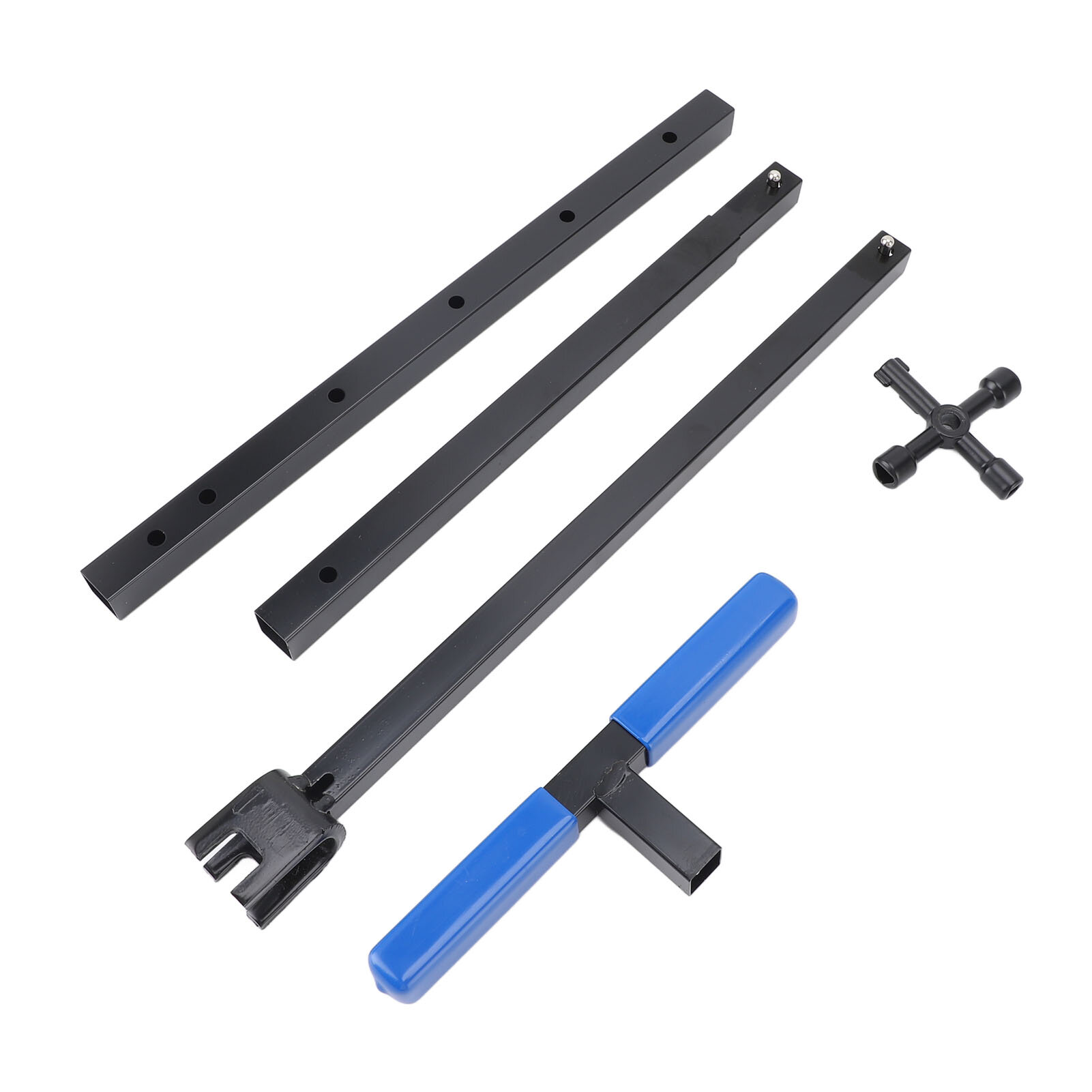 Складной гаечный ключ для воды складывается из стали многофункциональный инструмент выключения воды для ремонта синего цвета