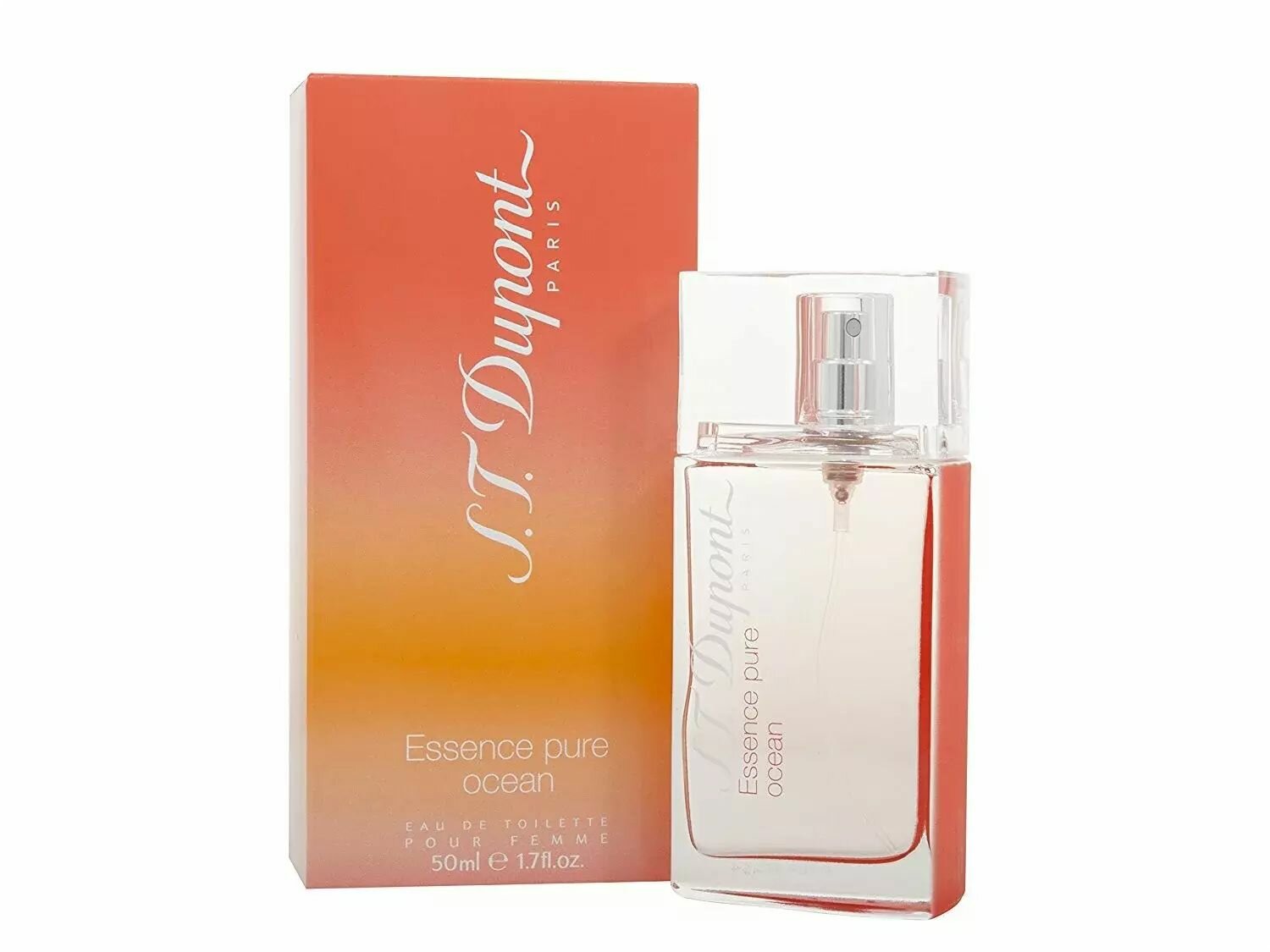 S.T. DUPONT ESSENCE PURE OCEAN Туалетная вода для женщин 50 мл