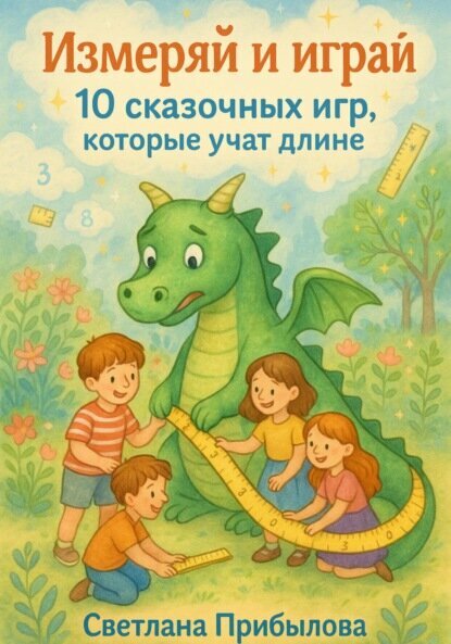 Измеряй и играй. 10 сказочных игр, которые учат длине [Цифровая книга]