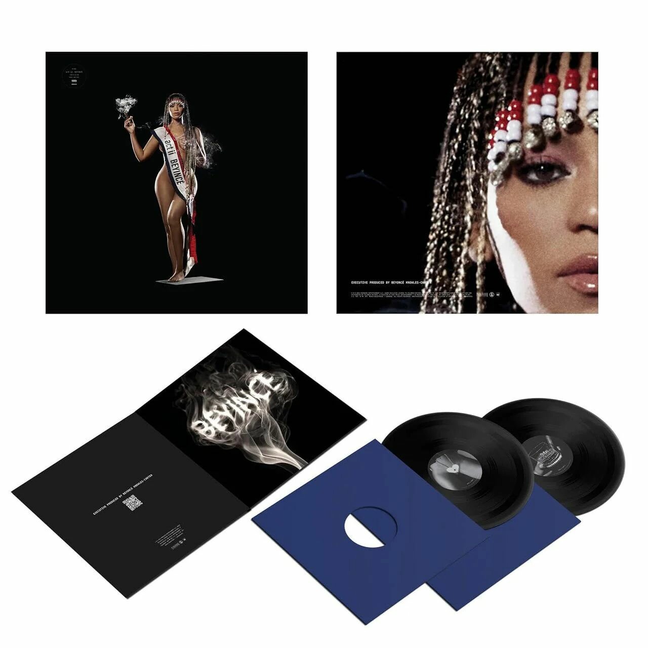 Виниловая пластинка Beyonce. Cowboy Carter (2LP Limited US Edition/Эксклюзивная "Beads" (Black) Cover)
