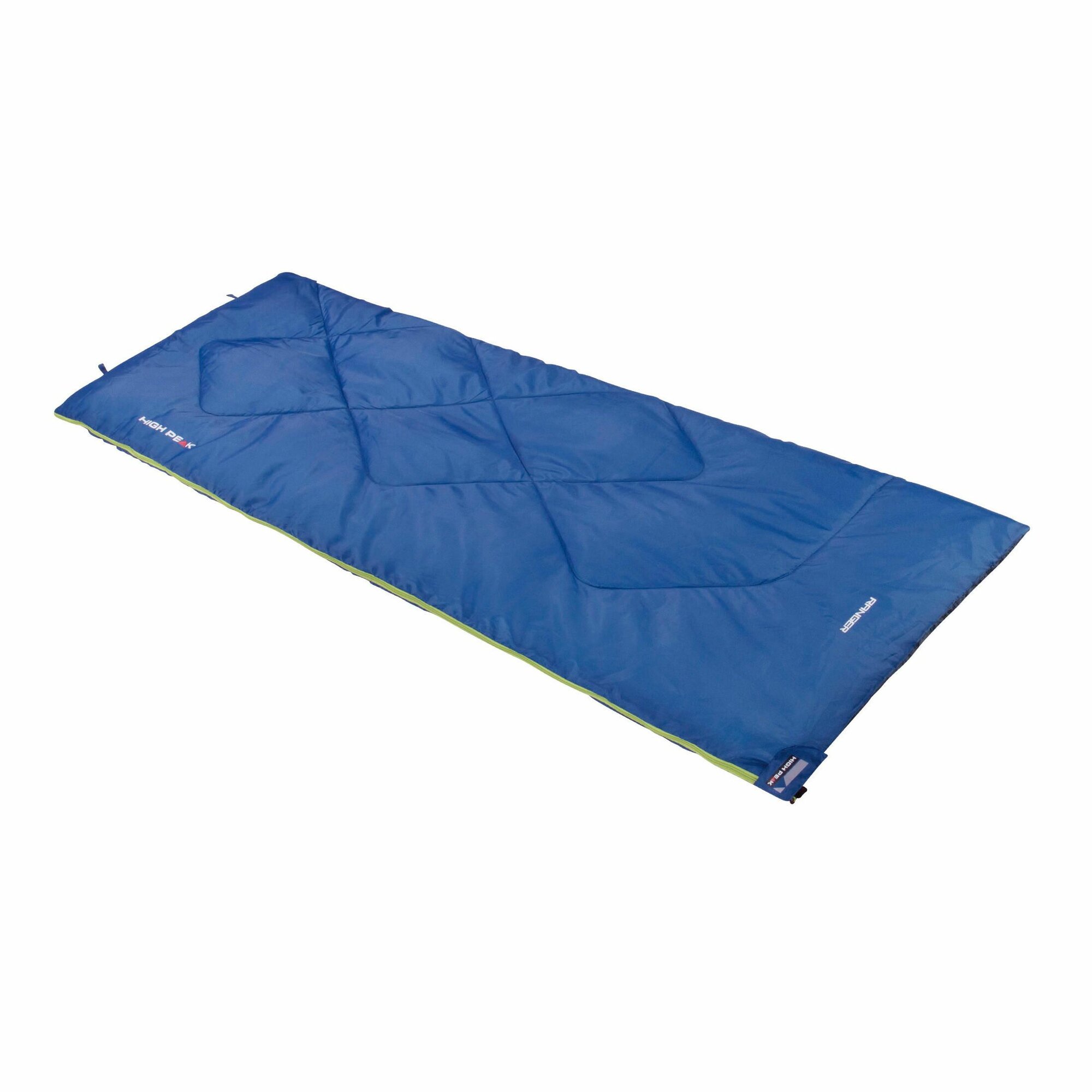 Decathlon Туристический спальный мешок High Peak Ranger 180x75 см, синий