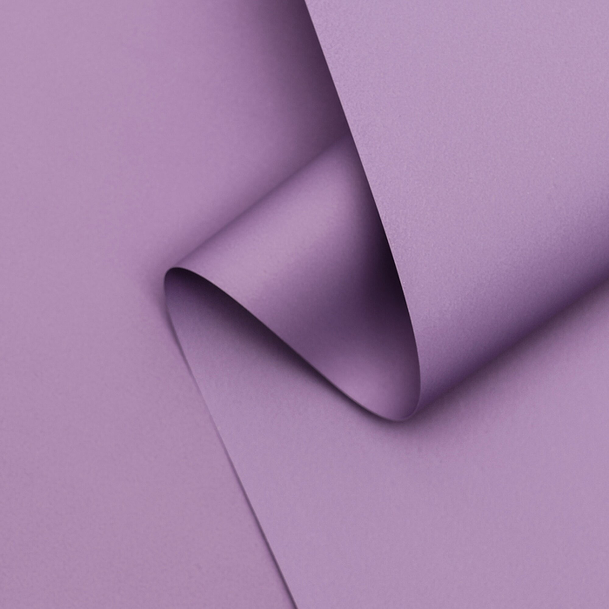 Пленка упаковочная для цветов тонированная, матовая, глициневый, 0,5 х 10 м ±1 см, 65 мкм