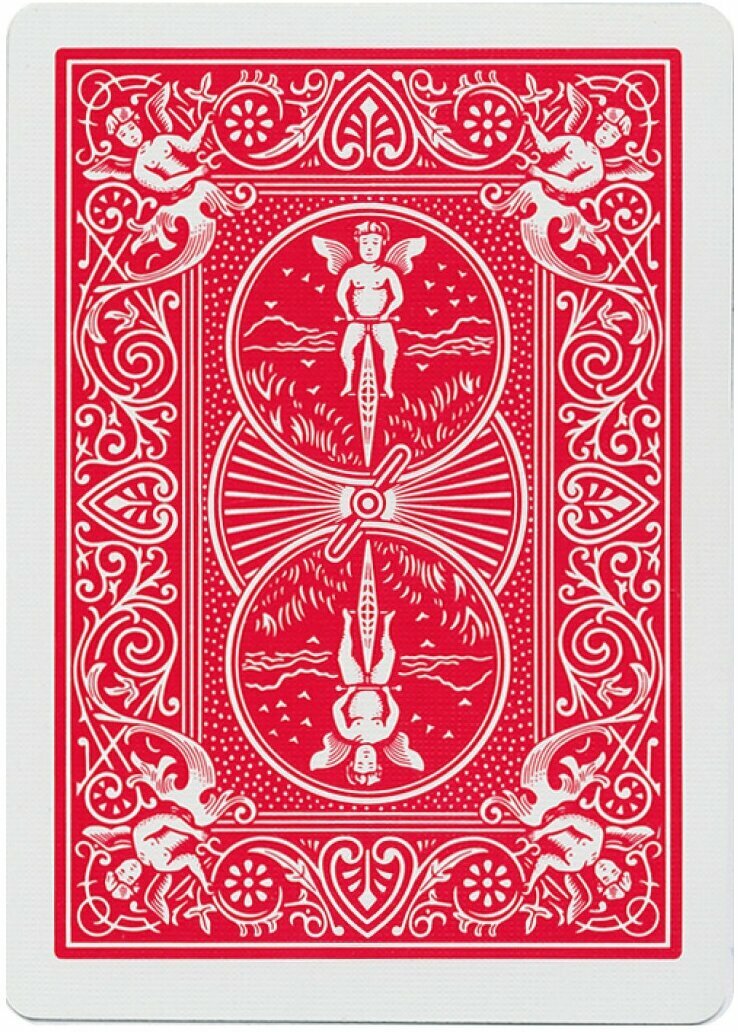 Игральные карты Bicycle Standart Red — фото 1