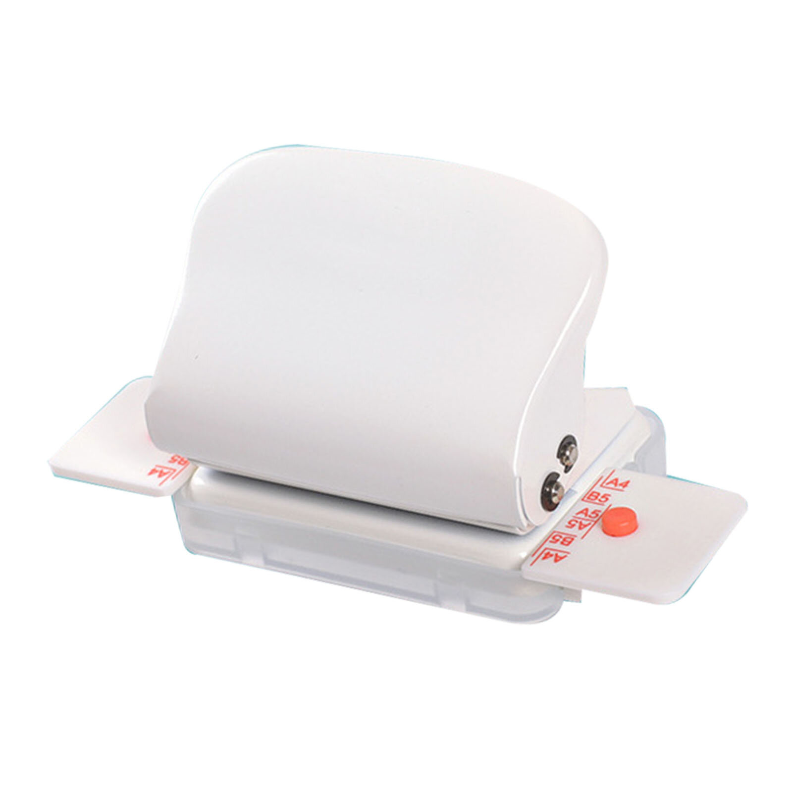 Мини-машина для переплета книг с несколькими отверстиями, быстрая и точная ручная катушечная переплетная машина для офиса, школы, дома, белая