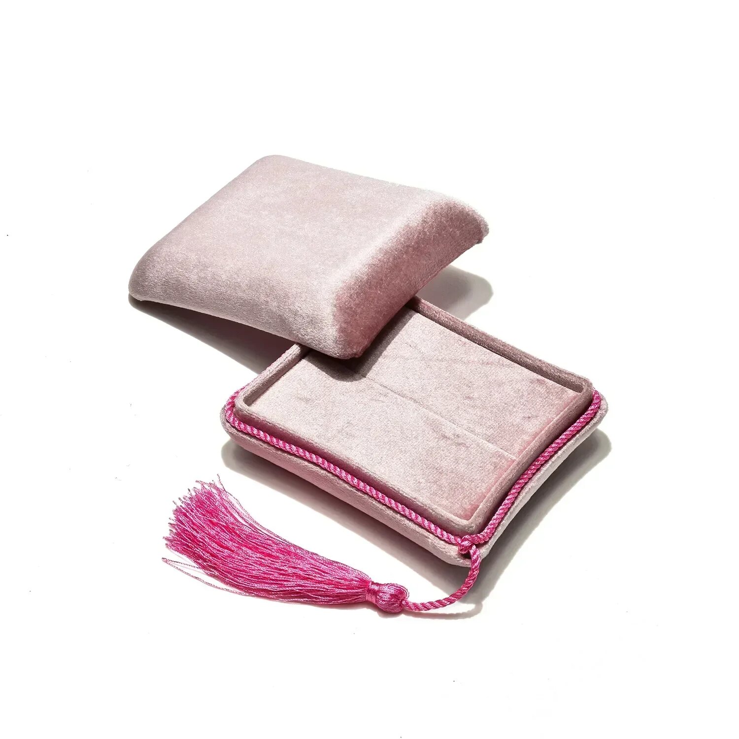 Бархатный футляр для украшений Baby.Xin Розовый, G118